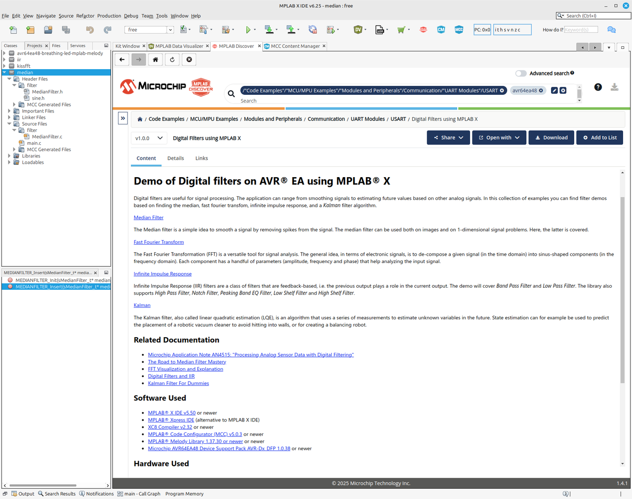 在 Microchip 8-bit MCU 上跑 DSP 之 中值滤波（Median Filter） - Crazy Ampilifer - 疯狂的运算放大器