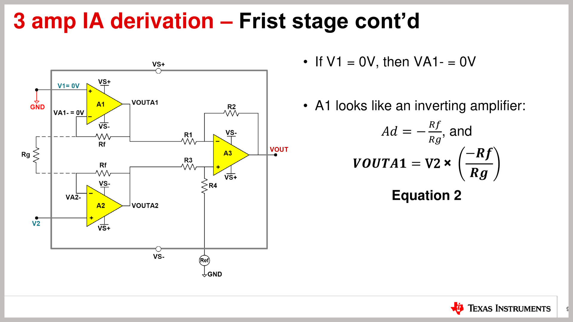 仪表放大器里为什么有三个 Amplifiers ？ - Crazy Ampilifer - 疯狂的运算放大器