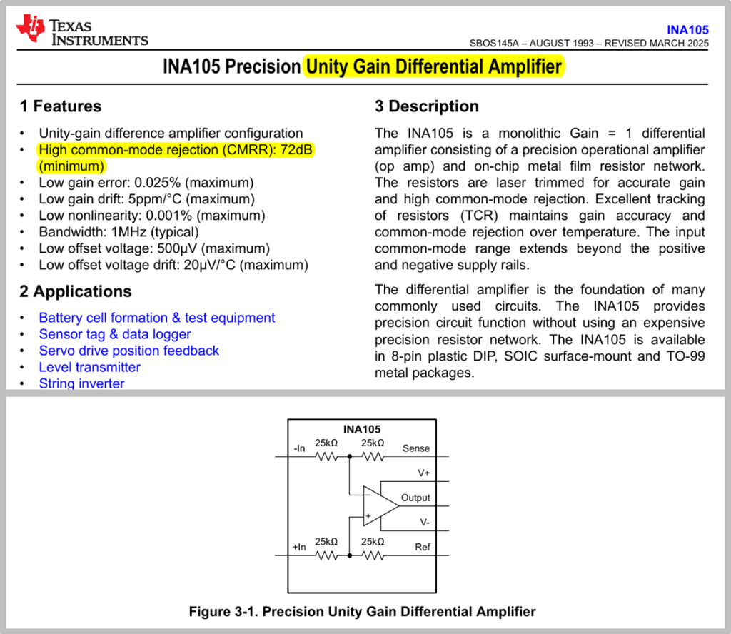 在仪表放大器之前，先了解一下差分放大器 - Crazy Ampilifer - 疯狂的运算放大器
