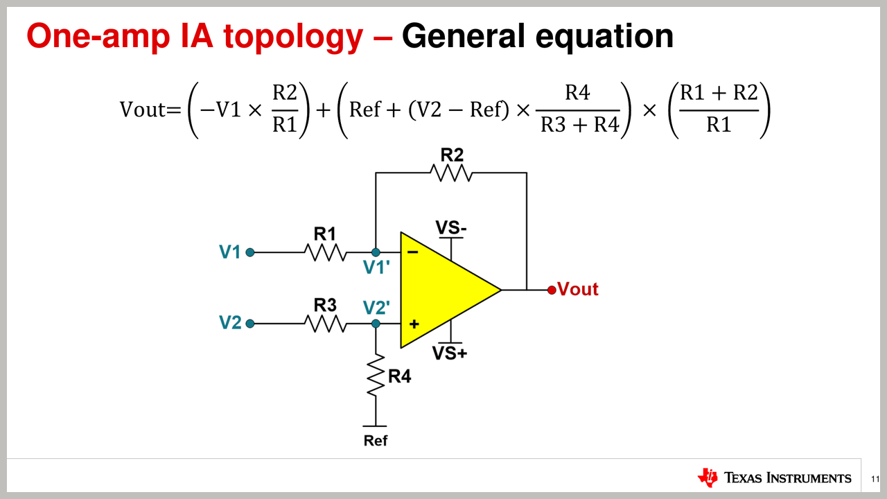 在仪表放大器之前，先了解一下差分放大器 - Crazy Ampilifer - 疯狂的运算放大器