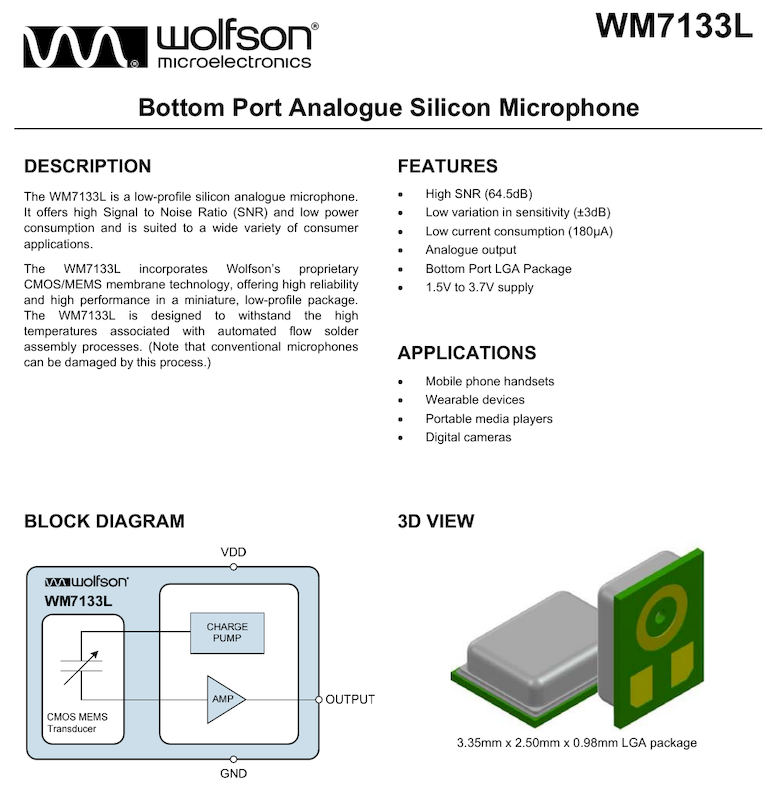 解读spec：如何从ADC角度看MEMS麦克风的灵敏度、信噪比、动态范围？ - Crazy Ampilifer - 疯狂的运算放大器