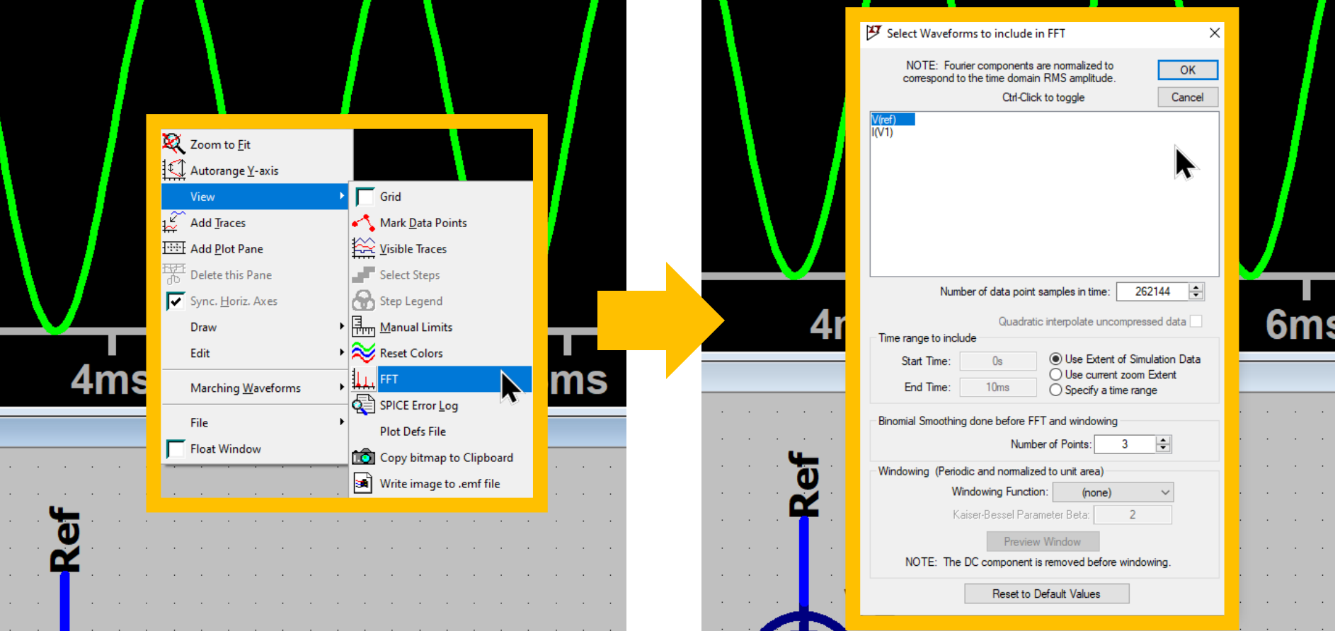 LTspice 上手教程 —— 如何使用 FFT 分析工具？ - Crazy Ampilifer - 疯狂的运算放大器